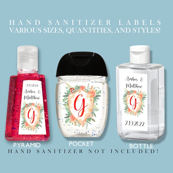 Hand Sanitizer Decal - Etsy