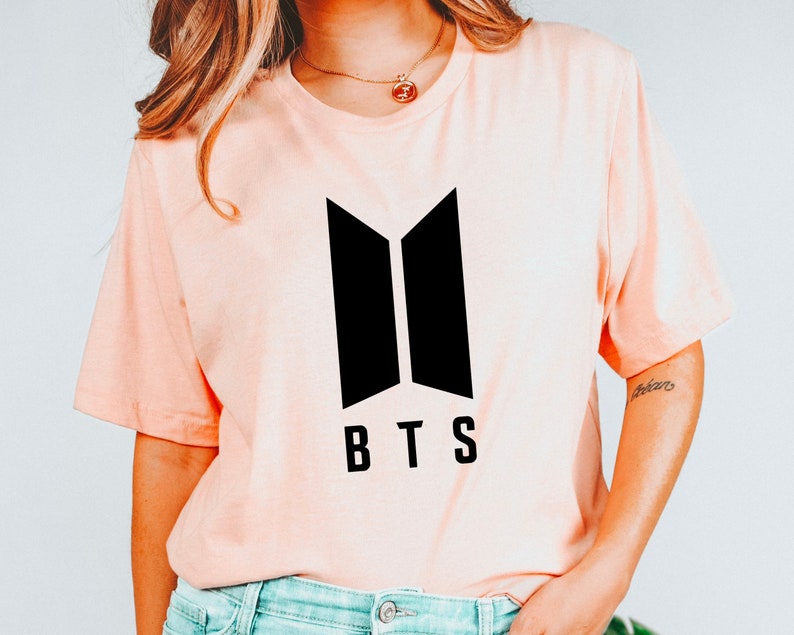 BTS Logo Shirt BTS Group Shirts Bts Love T-shirt Bangtan - Etsy