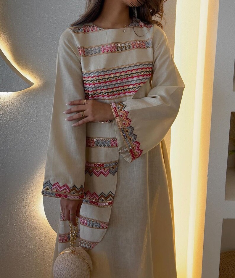 Elegant Dirac Inspired Luxury Dress Handmade in Makkah, Saudi Arabia - Etsy