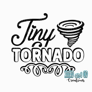 Tiny Tornado - Kids SVG, PNG Cricut Silhouette Cameo Sublimation - Etsy