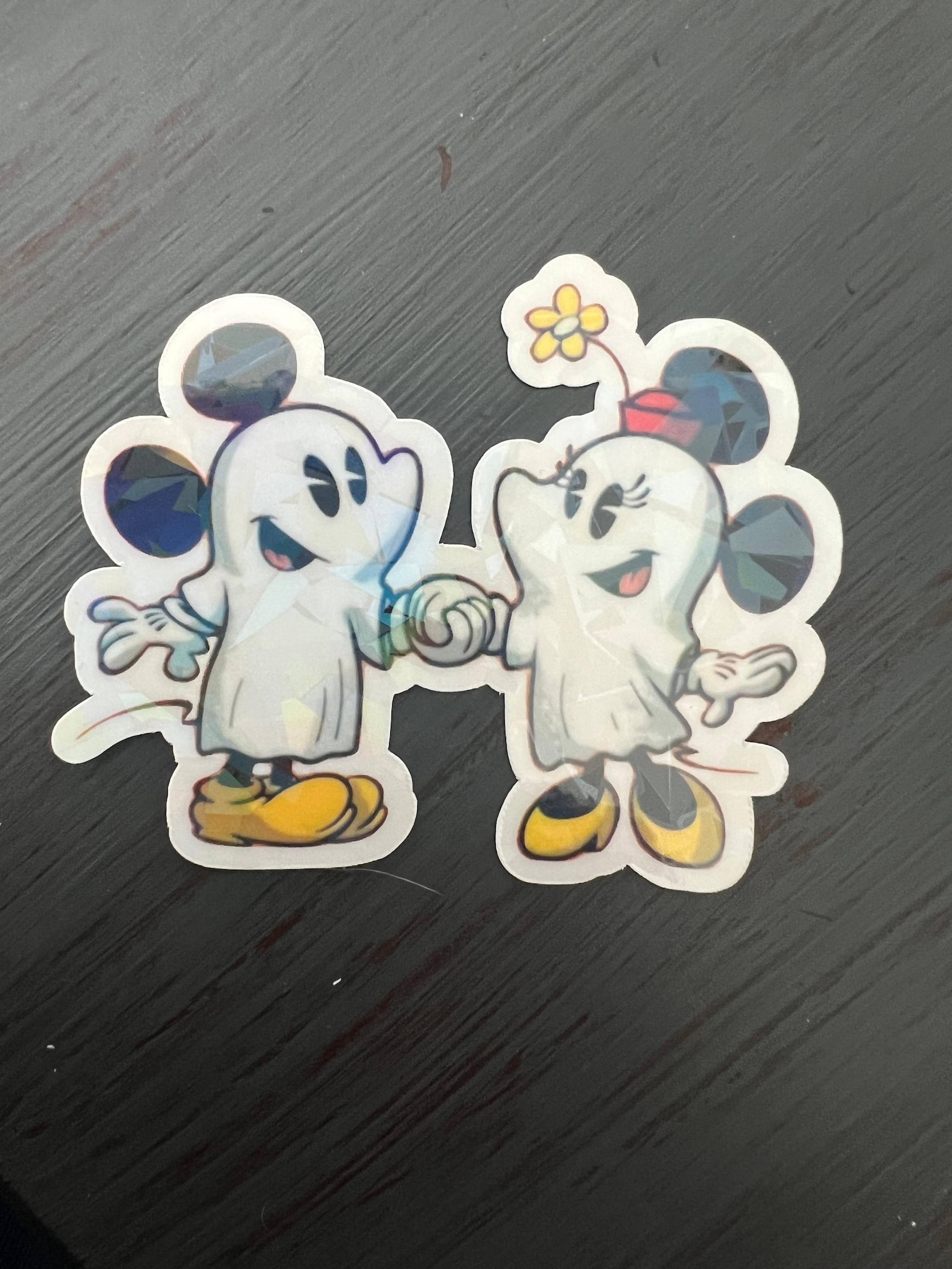 Mickey and Minnie Ghosts Sticker for Laptop-kindle-hydroflask ...