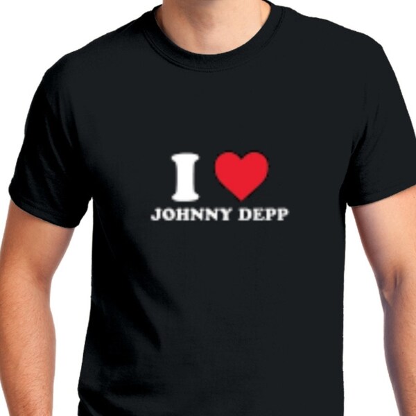 Johnny Depp T Shirt - Etsy