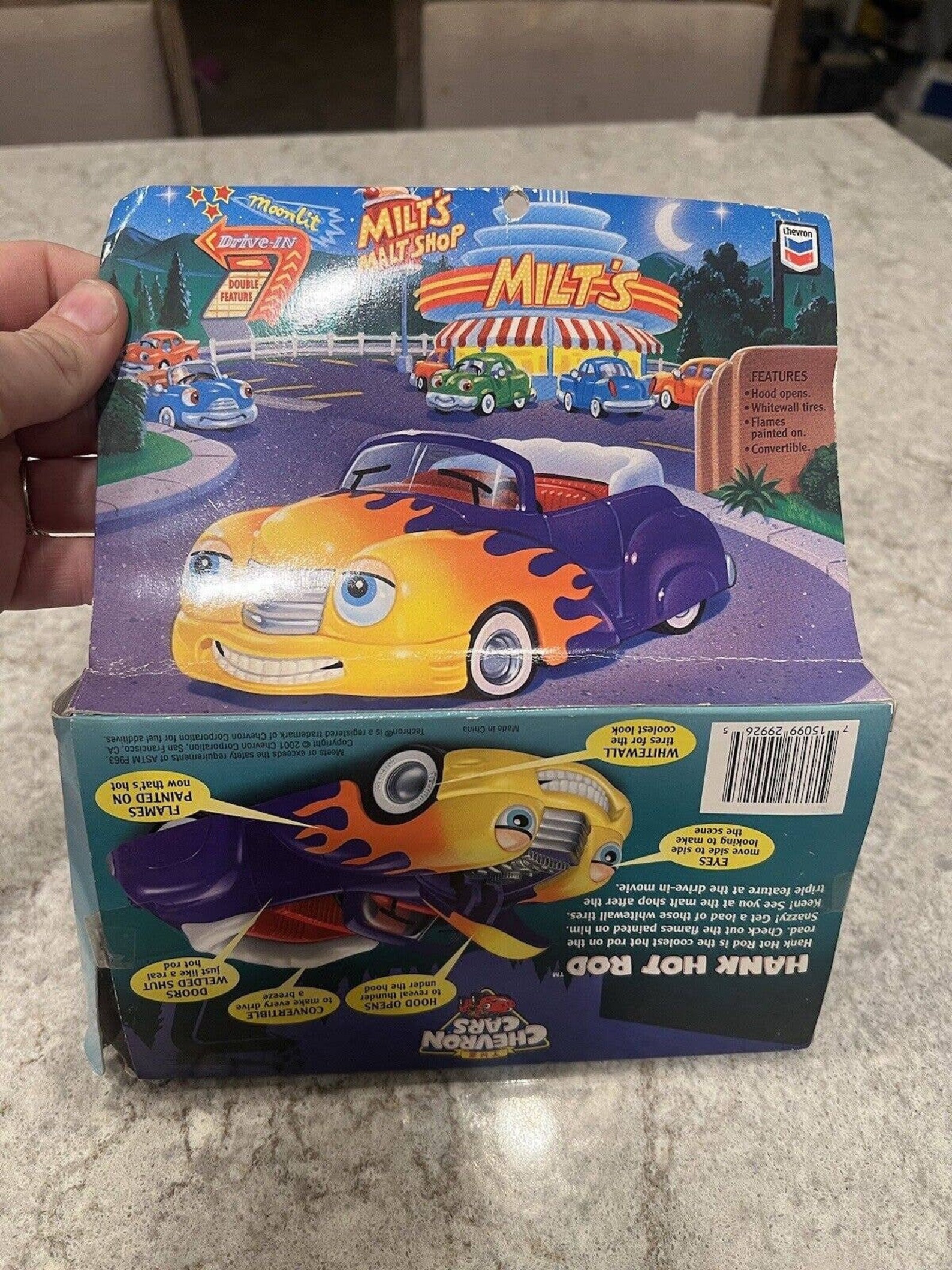 Vintage New in Box Chevron Cars "hank Hot Rod" - Etsy