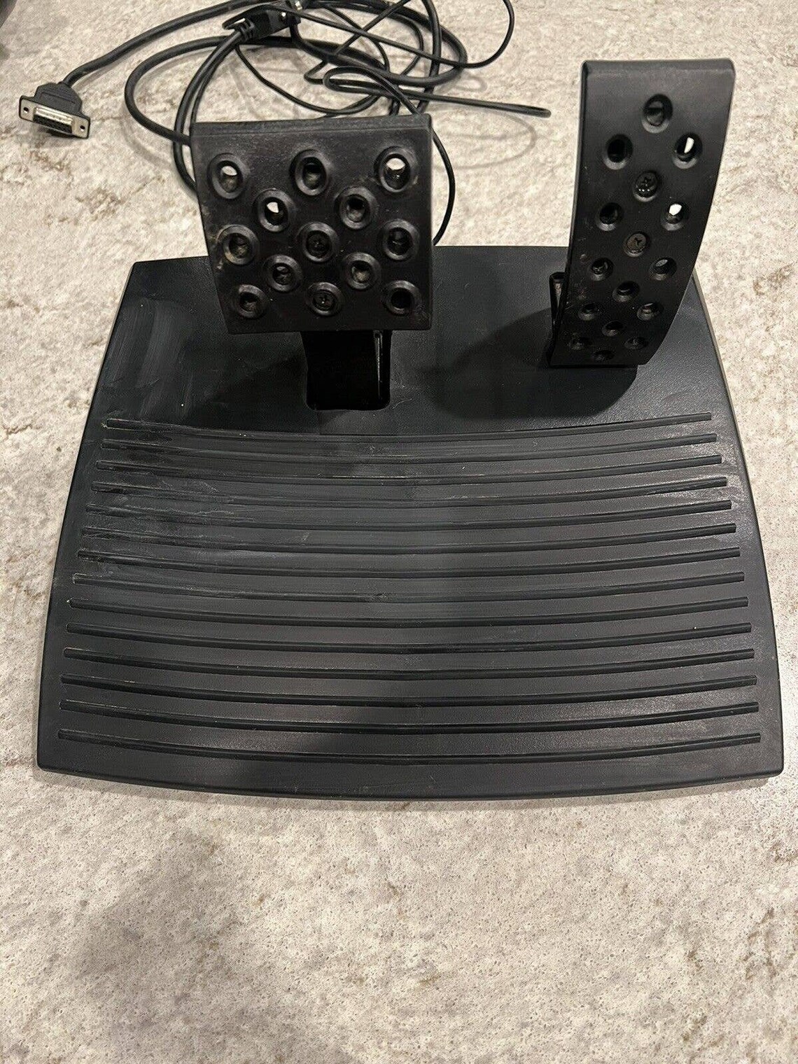 Vintage THRUSTMASTER NASCAR Pro Racing Steering Wheel and Pedals Set ...