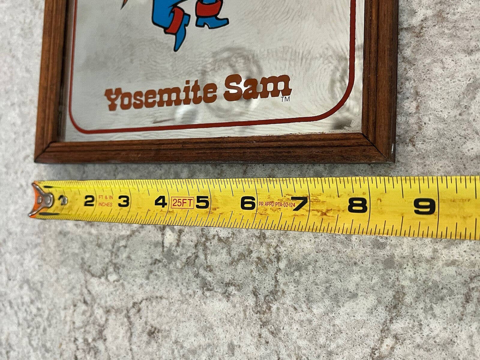 RARE Vtg 1971 Yosemite Sam TM & Warner Bros. Inc. Collectible Mirror ...