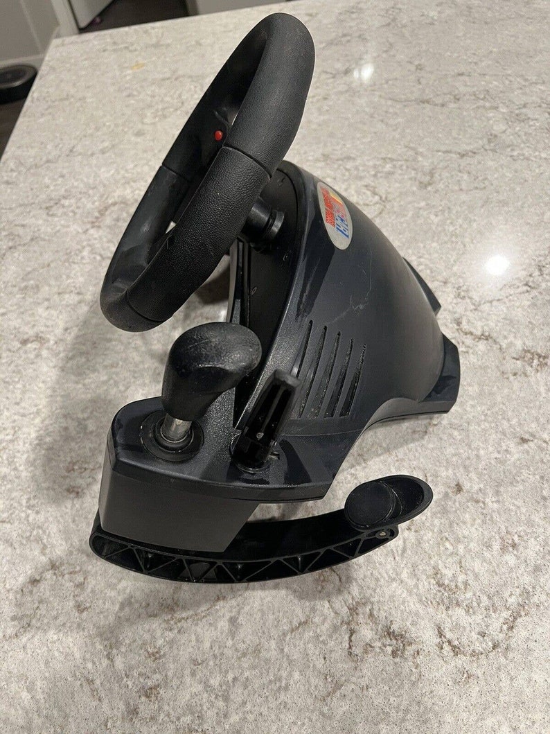 Vintage THRUSTMASTER NASCAR Pro Racing Steering Wheel and Pedals Set ...