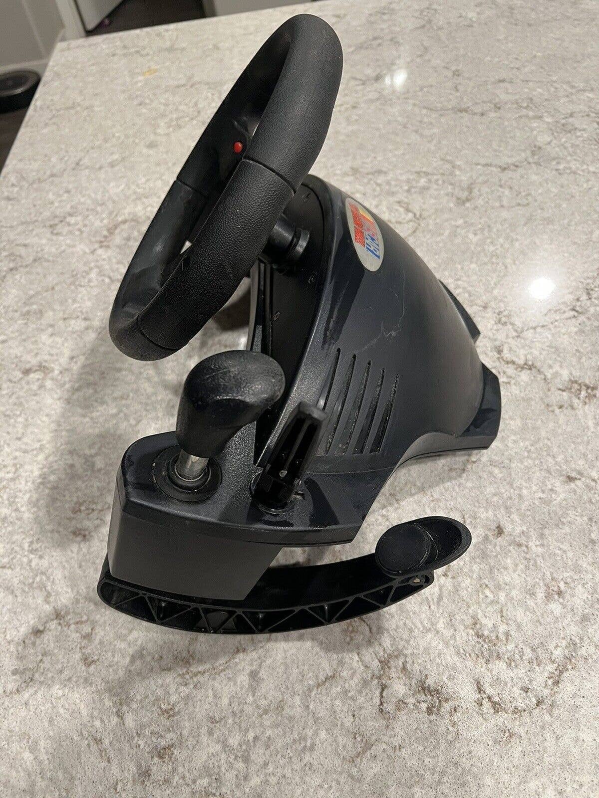 Vintage THRUSTMASTER NASCAR Pro Racing Steering Wheel and Pedals Set ...