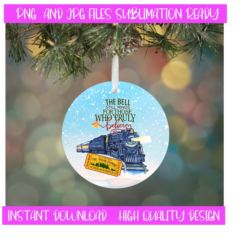 Polar Express-polar Express Sublimation-christmas Train polar Express ...