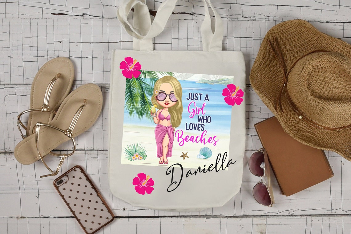 Chibi Tropical Beach Girls Friends - Collection of 5 Different Hair ...