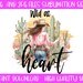 Cute Cowgirl Clipart, Sublimation Design Bundle, Western Sublimation ...
