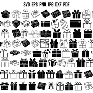 Presents SVG | Gift Box SVG | Christmas Present SVG | Gift Wrap Svg ...