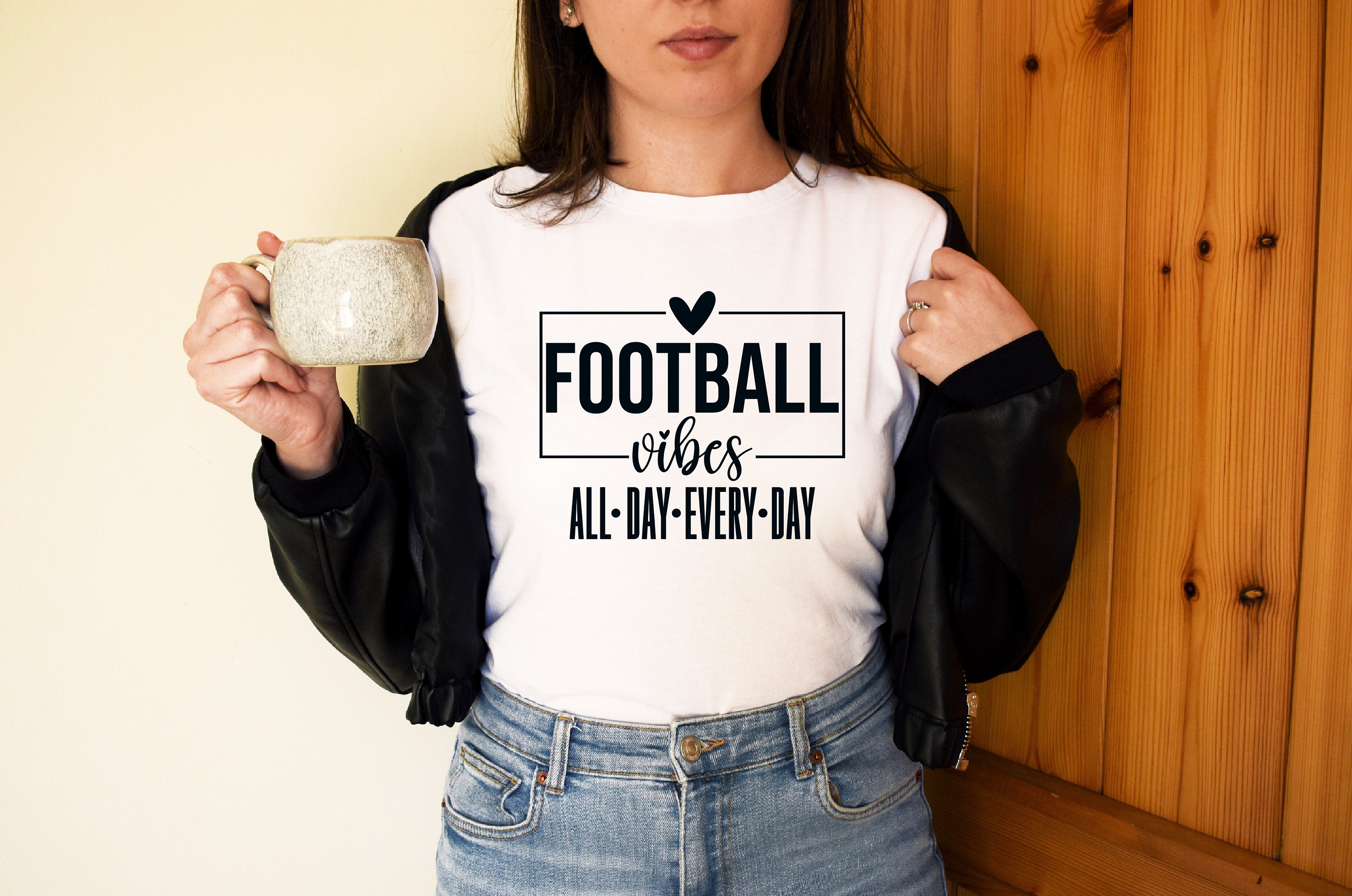 Football SVG Football Cut File Football Vibes SVG Football Mom - Etsy