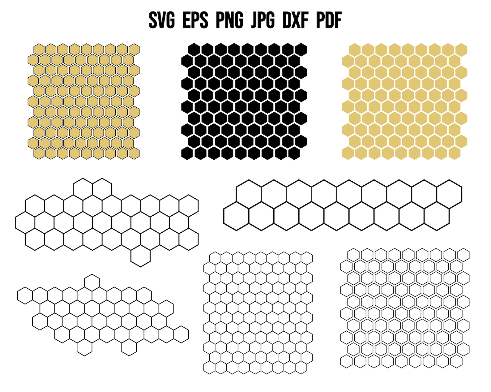 Honeycomb SVG | Honey SVG | Bee SVG | Honeycomb Pattern Svg | Hexagon ...
