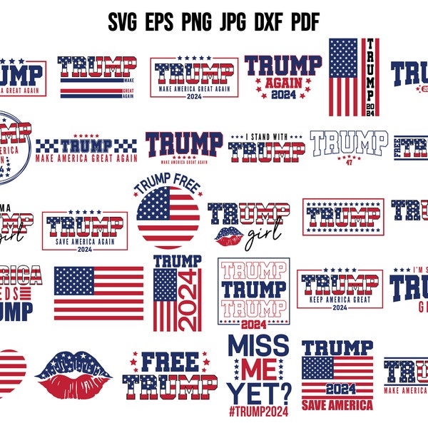 Trump Svg - Etsy