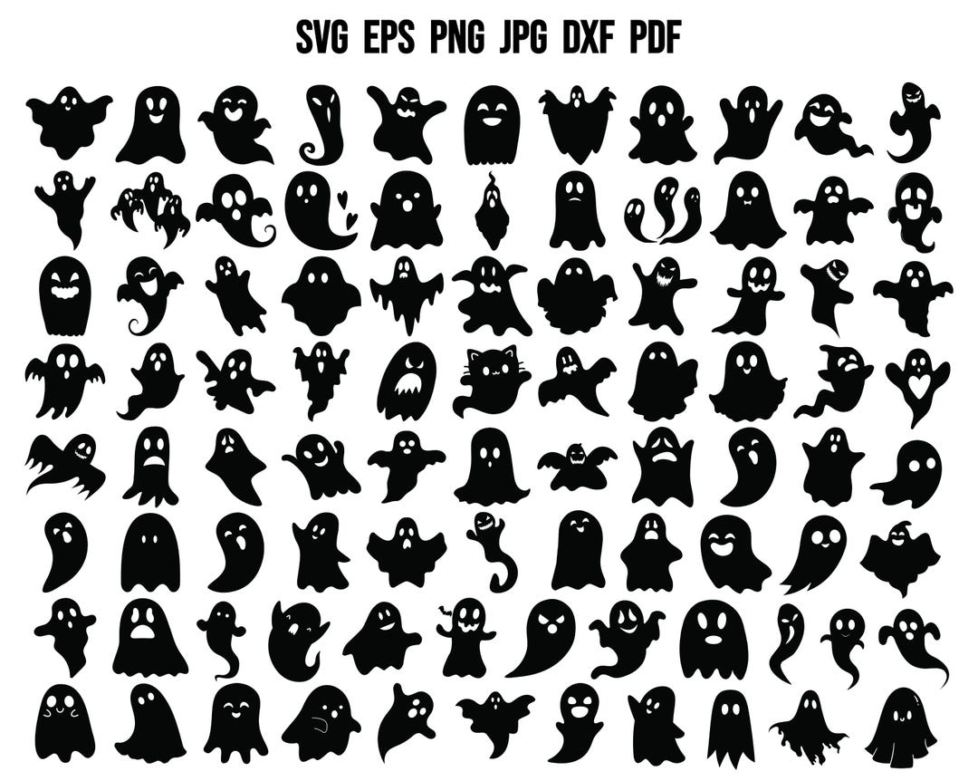 Halloween Ghost SVG | Halloween SVG | Cute Ghost SVG | Cricut | Cut ...