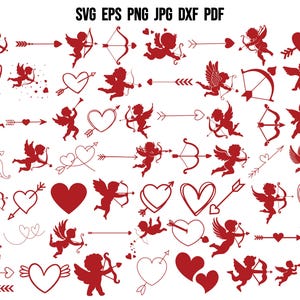 Cupid Svg Cupid Svg Bundle Love Svg Valentines Svg Couple Svg Cupid Cut ...