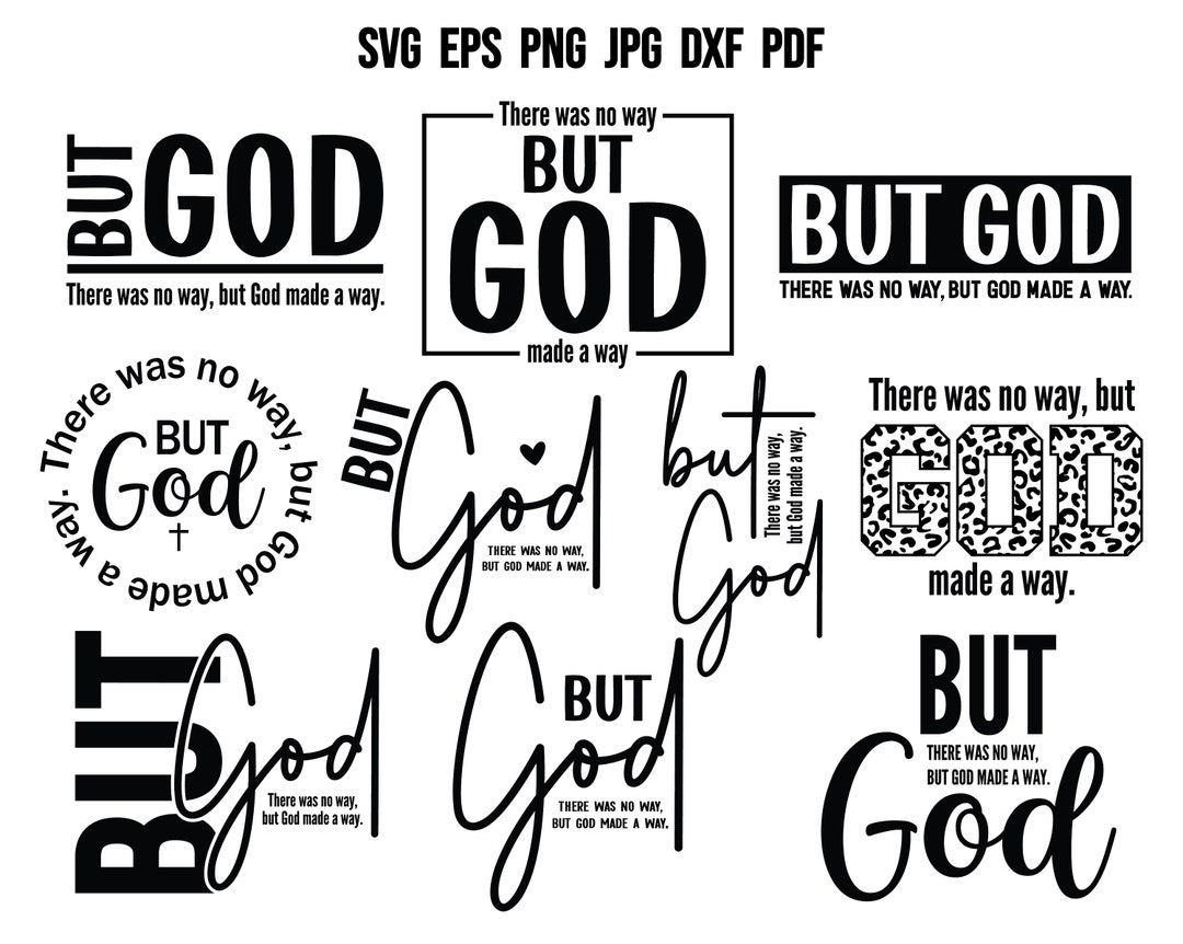 Jesus SVG | but God SVG | Christian SVG | Bible Verse Svg ...