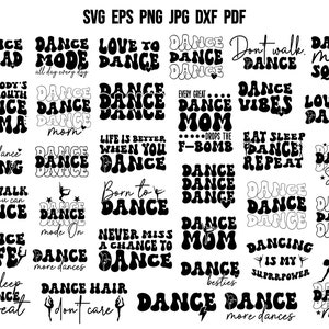 Dance Svg - Etsy