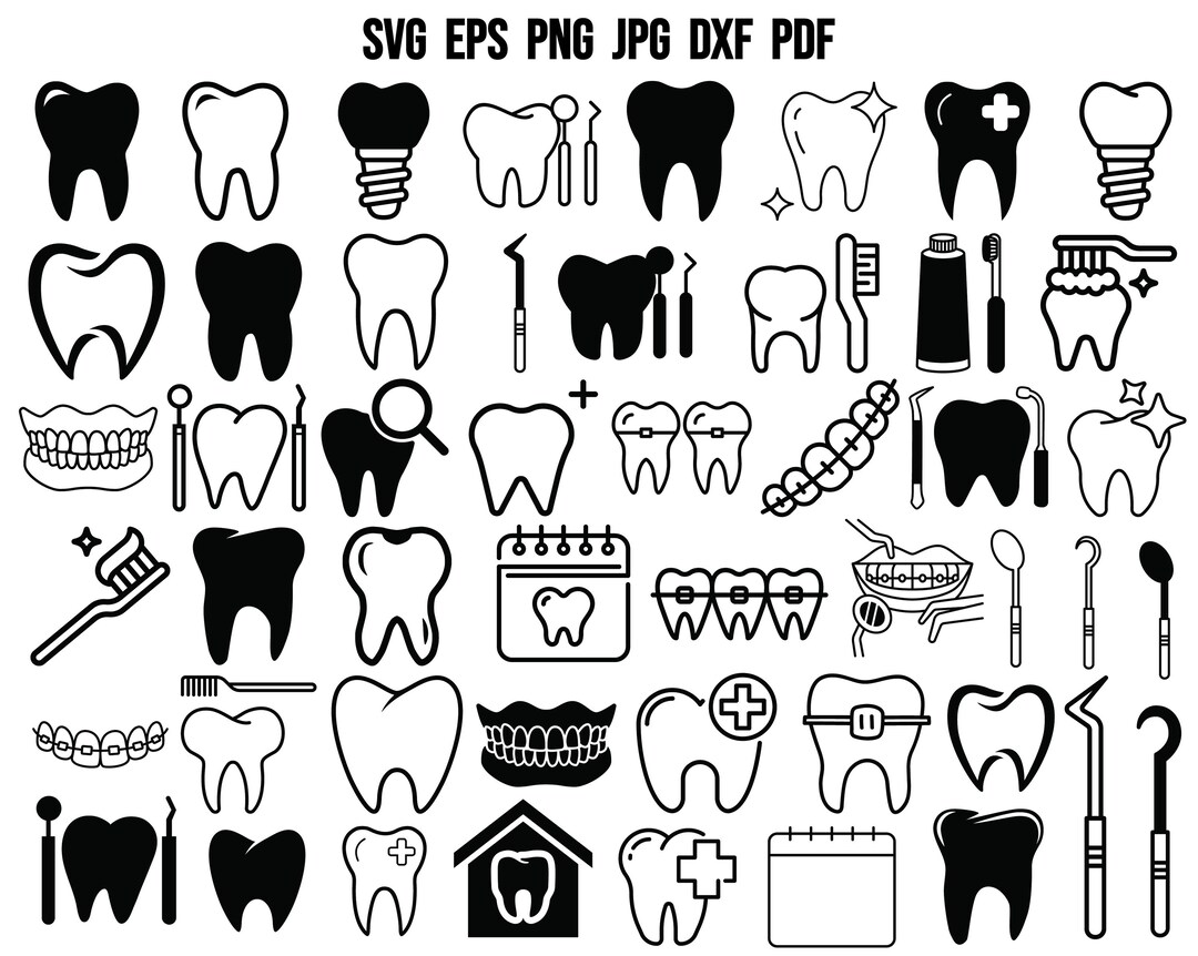 Dentist SVG | Dental Bundle SVG | Future Dentist Svg | Tooth Svg | Teeh ...