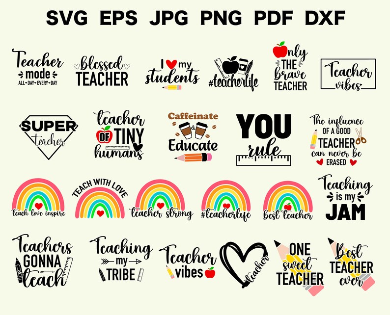 Teacher Svg Cut File Teacher Life Svg Funny Teacher Svg - Etsy