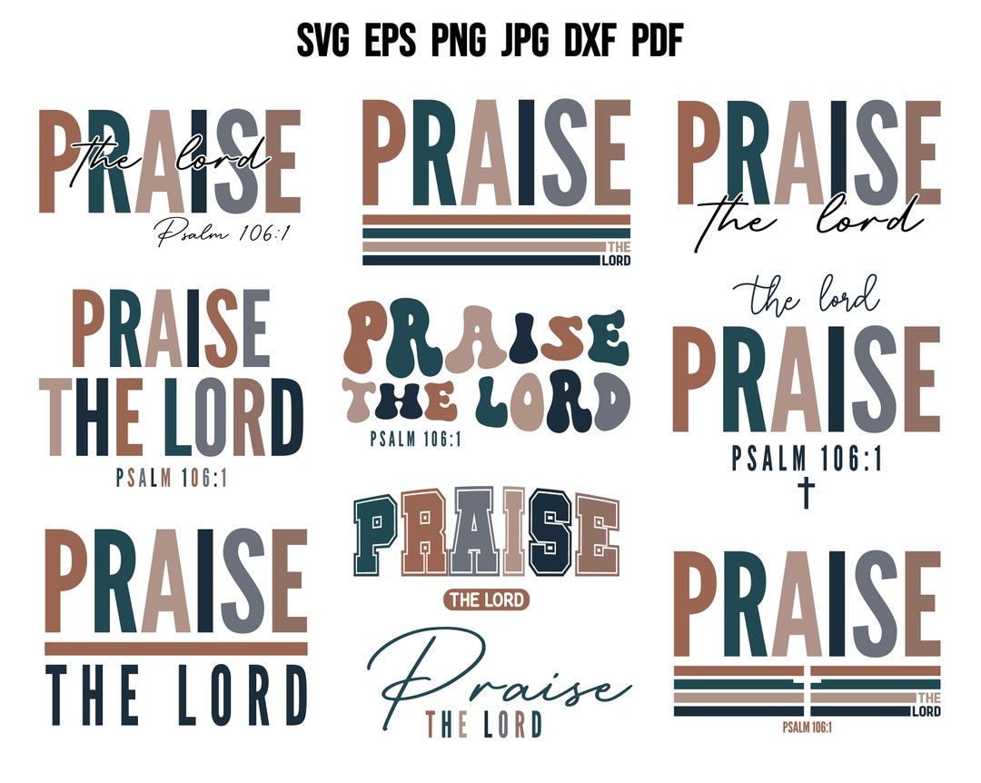 Jesus SVG | Praise the Lord SVG | Religious SVG | Christian Svg | Bible ...