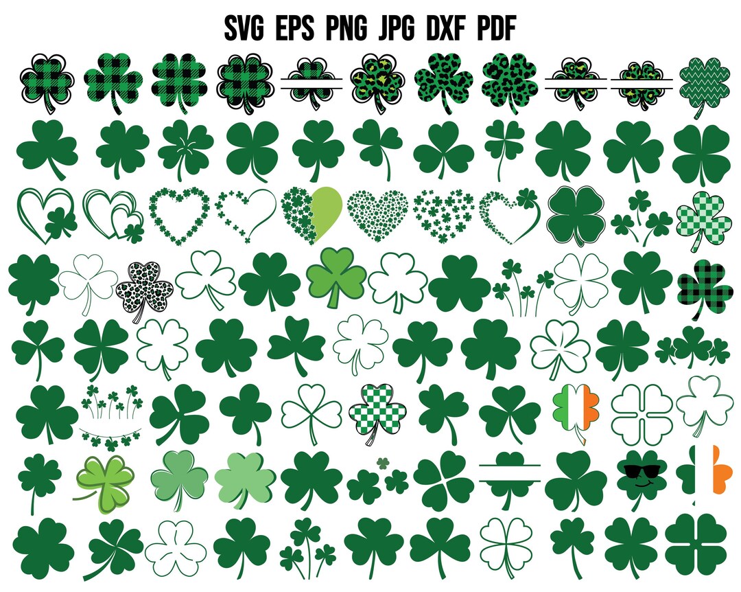 Shamrock SVG | St Patrick SVG | Lucky SVG | Shamrock Cut File ...