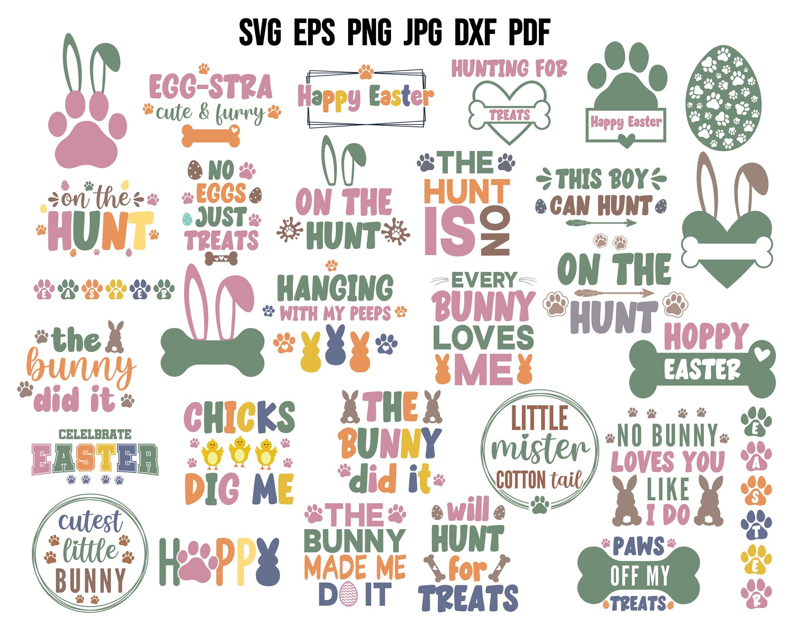 Easter Dog SVG | Easter SVG | Easter Clip Art | Cricut | Sublimation ...