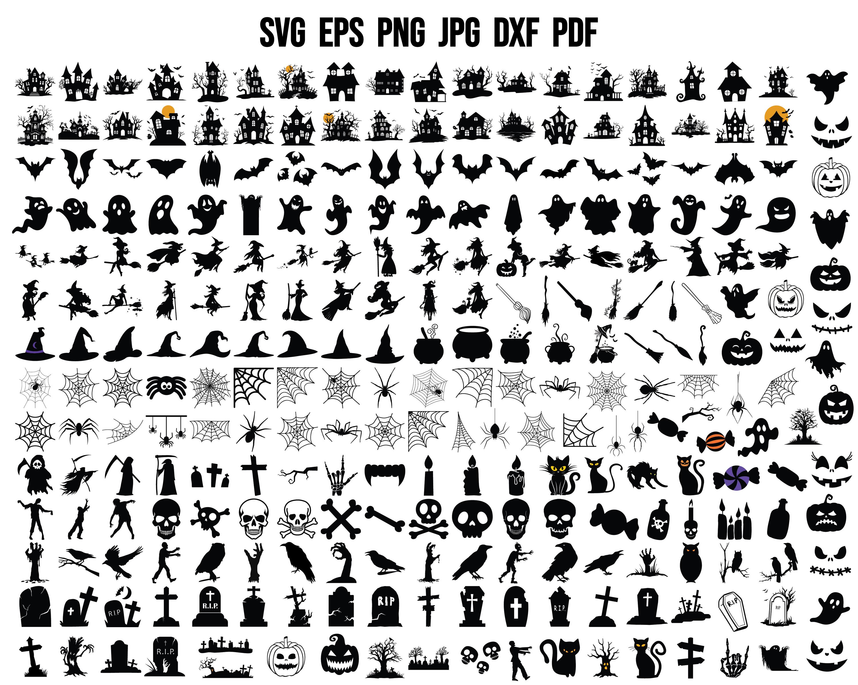Halloween SVG | Halloween Cut Files for Cricut | Halloween SVG Bundle ...