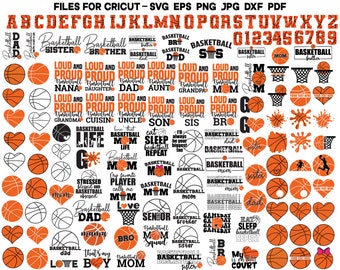 Basketball Font SVG Basketball Alphabet SVG Basketball Letters SVG ...