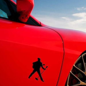 Elvis Presley Rock Singer Fun Window Bumper Sticker Vinyl Decal 9.3CM X ...