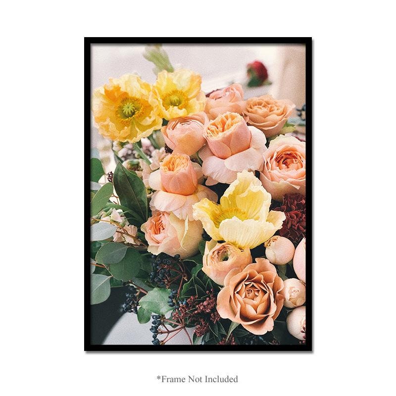 Ayatul Kursi Flowers Surah Falak Islamic Art Modern Calligraphy Poster ...