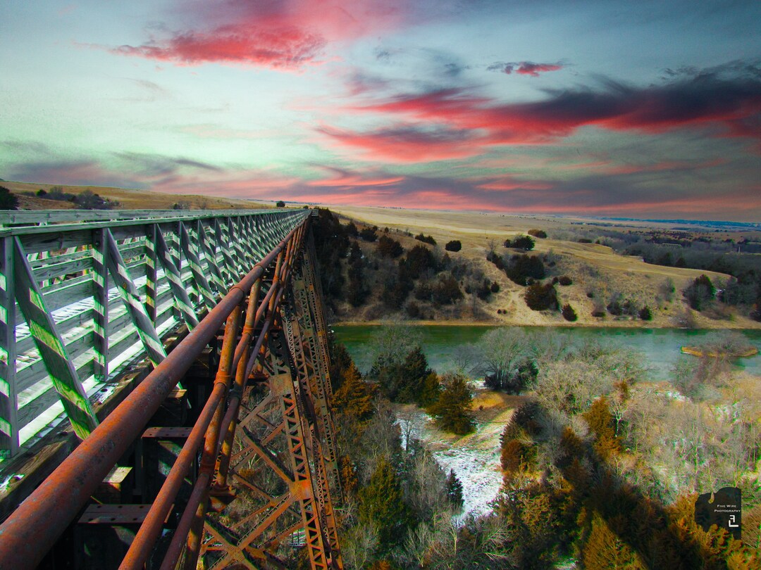 Bridge of Dreams - Cowboy Trail Bridge, Valentine, NE - Etsy