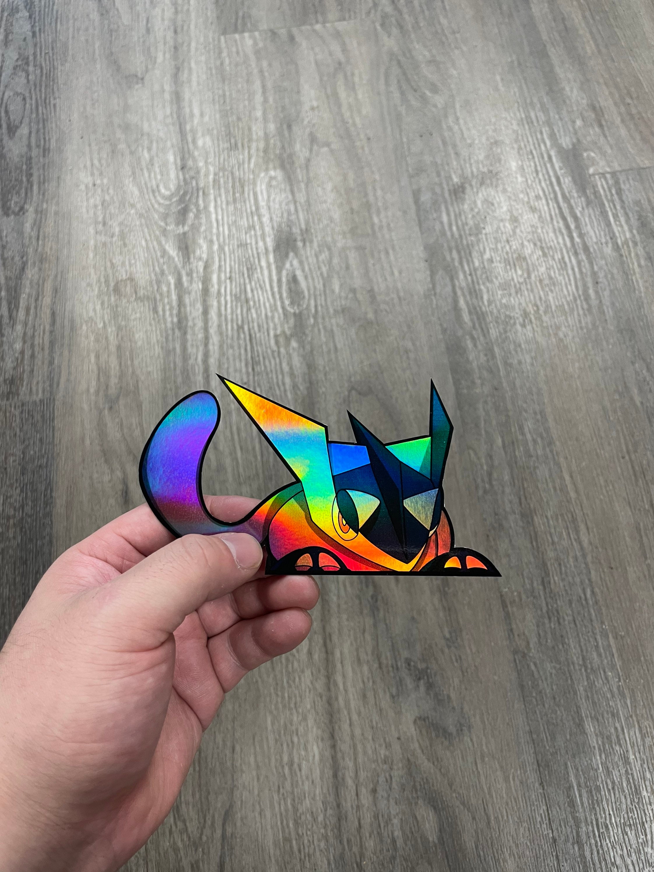 Laptop Shiny Greninja Peeker Sticker Decals & Skins Electronics ...