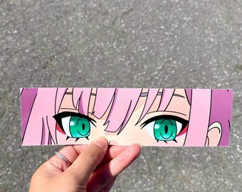 Zero Two Car Sticker | Etsy
