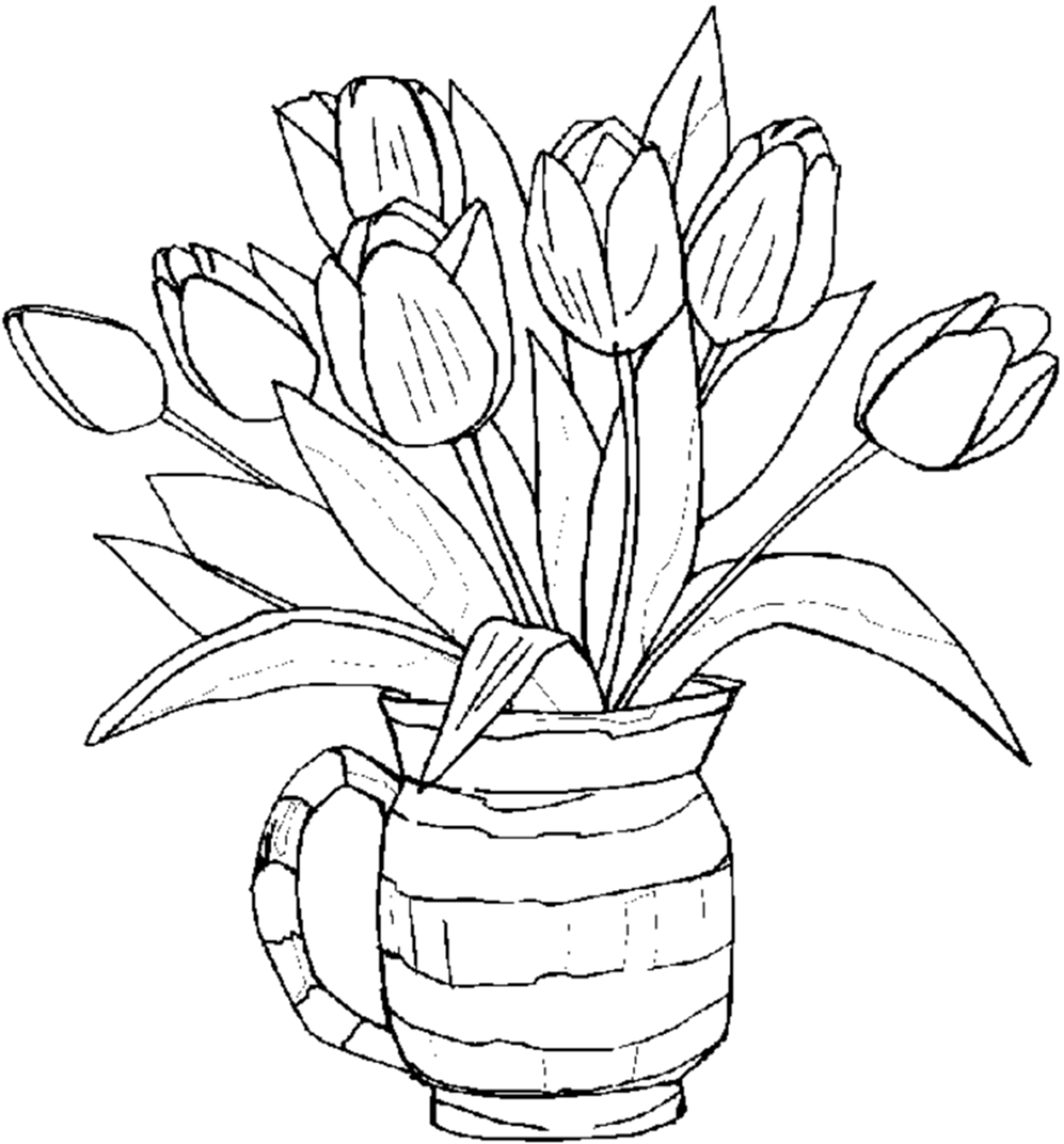 40 Page Flower Coloring Book - Etsy