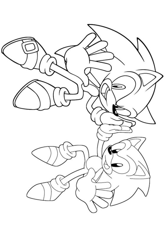 105 Page Sonic Coloring Book - Etsy