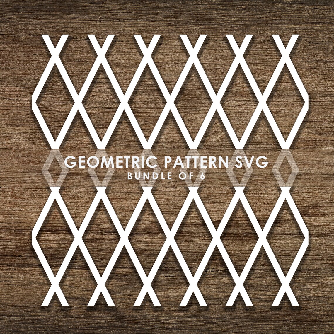 Bundle of 6 Seamless Geometric SVG Pattern, Line Pattern, Geometric ...