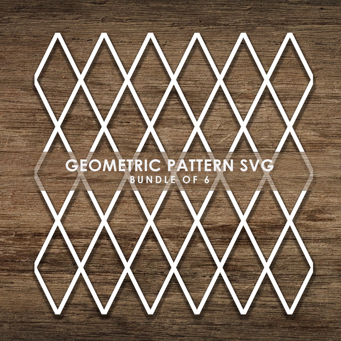 Bundle of 6 Seamless Geometric SVG Pattern, Line Pattern, Geometric ...