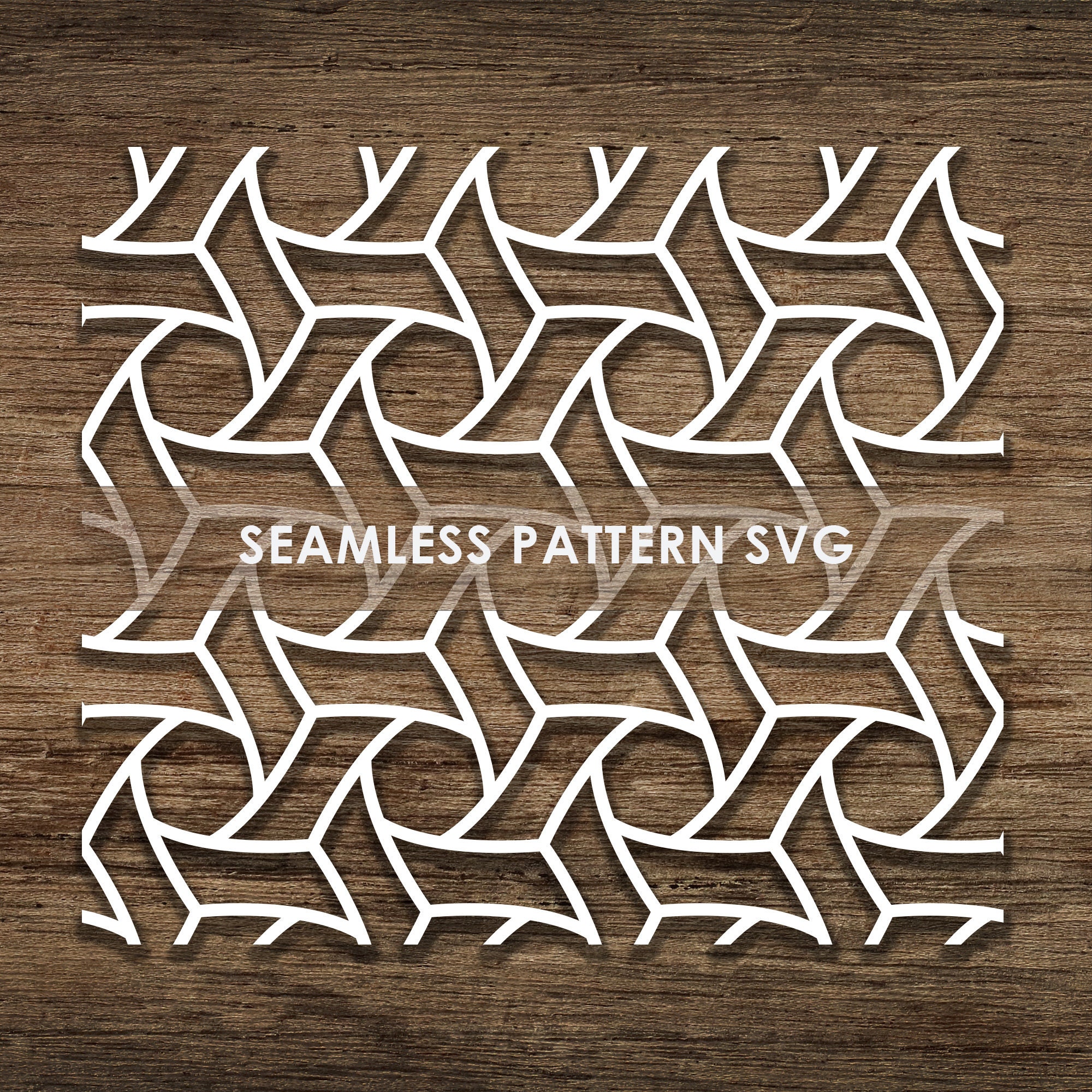 Bundle of 6 Seamless Geometric SVG Pattern Line Pattern - Etsy