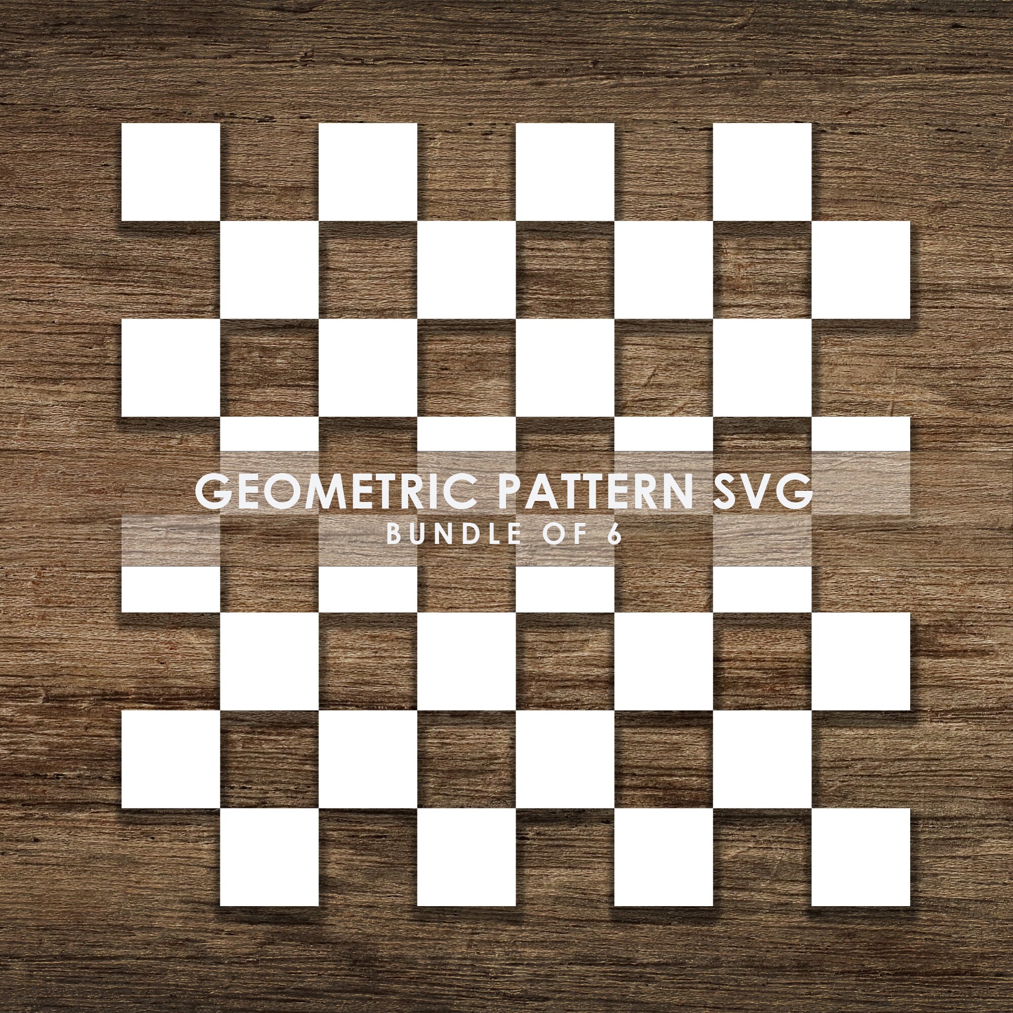 Bundle of 6 Seamless Geometric SVG Pattern, Line Pattern, Geometric ...
