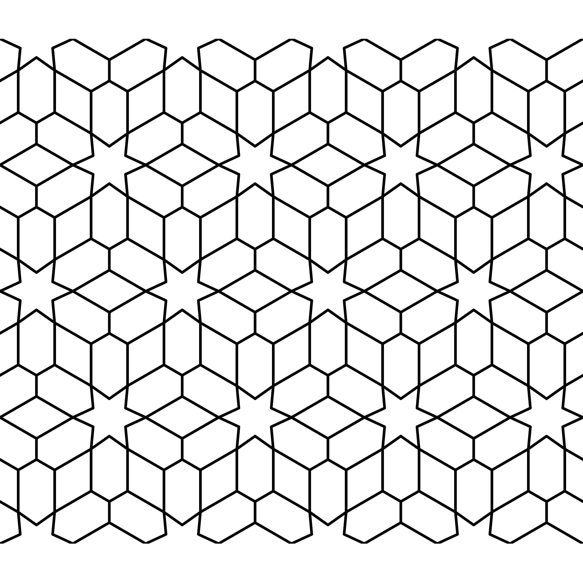 Seamless Islamic SVG Pattern, Line Pattern, Geometric Background. Cut ...