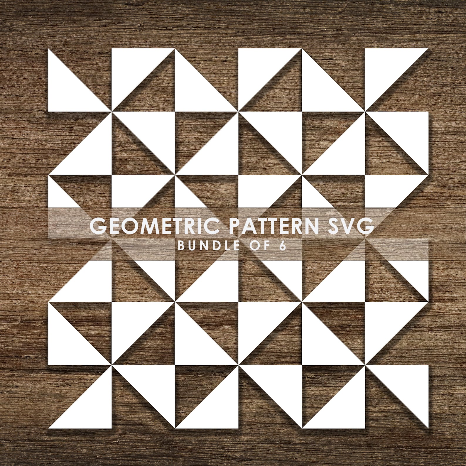 Bundle of 6 Seamless Geometric SVG Pattern, Line Pattern, Geometric ...