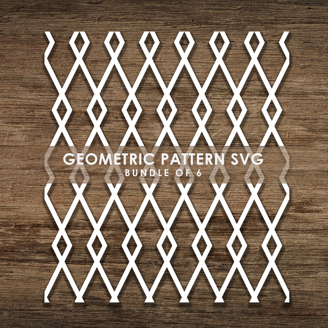 Bundle of 6 Seamless Geometric SVG Pattern, Line Pattern, Geometric ...
