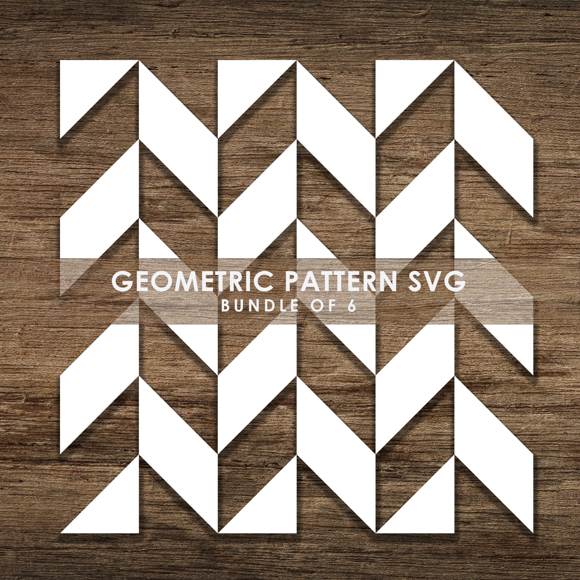 Bundle of 6 Seamless Geometric SVG Pattern, Line Pattern, Geometric ...