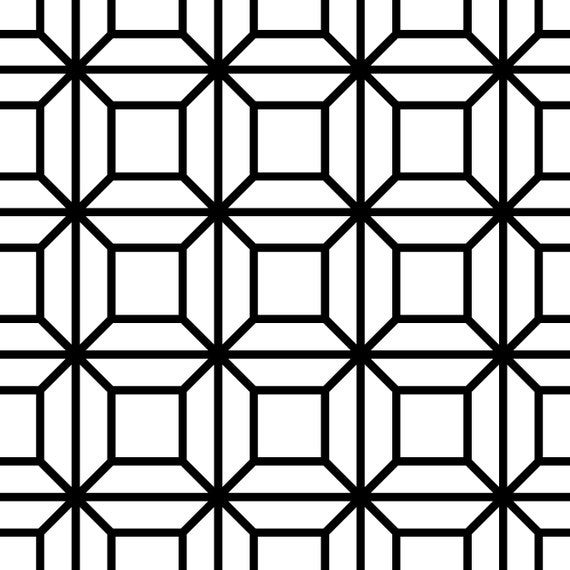 Seamless Geometric SVG Pattern Line Pattern Geometric | Etsy