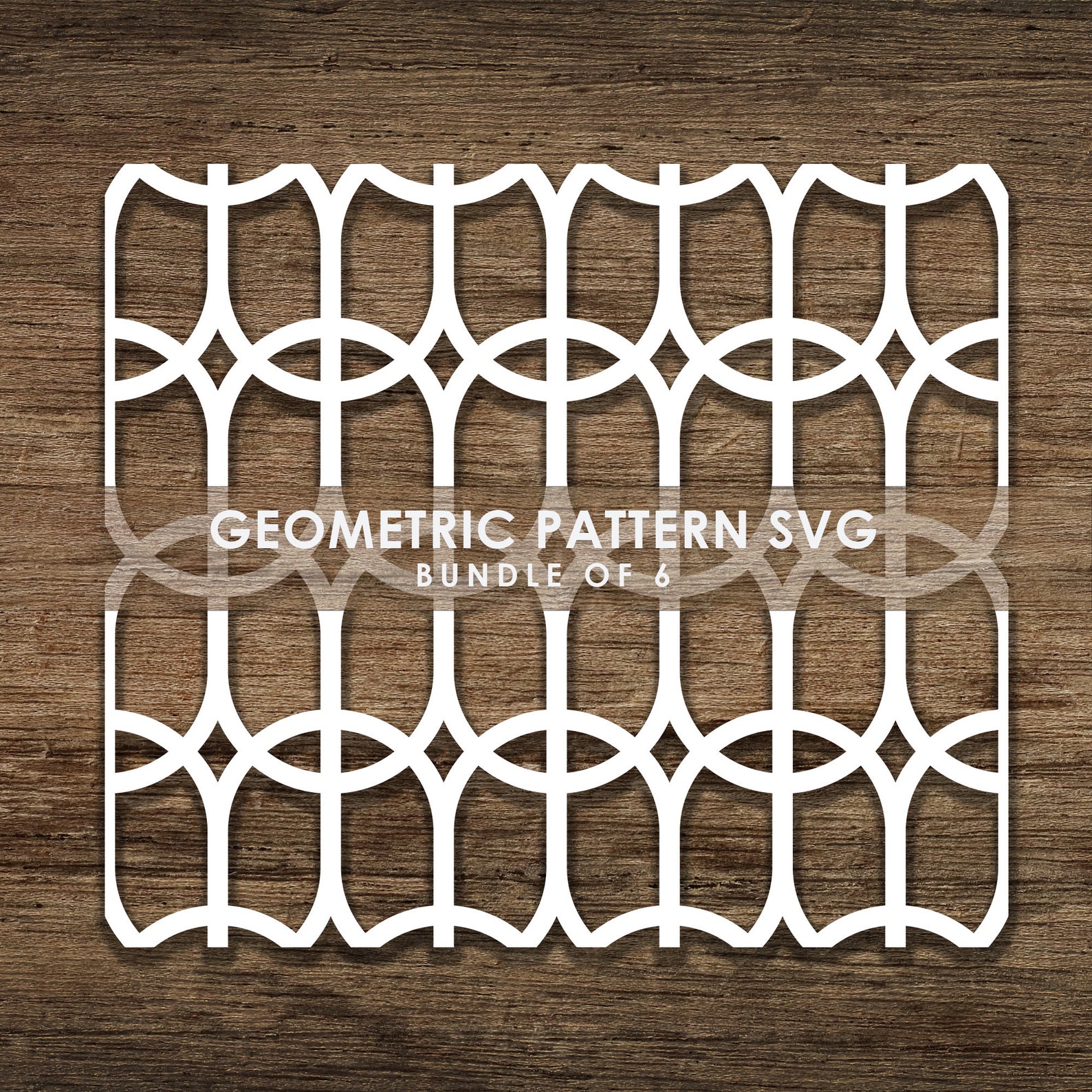 Bundle of 6 Seamless Geometric SVG Pattern, Line Pattern, Geometric ...
