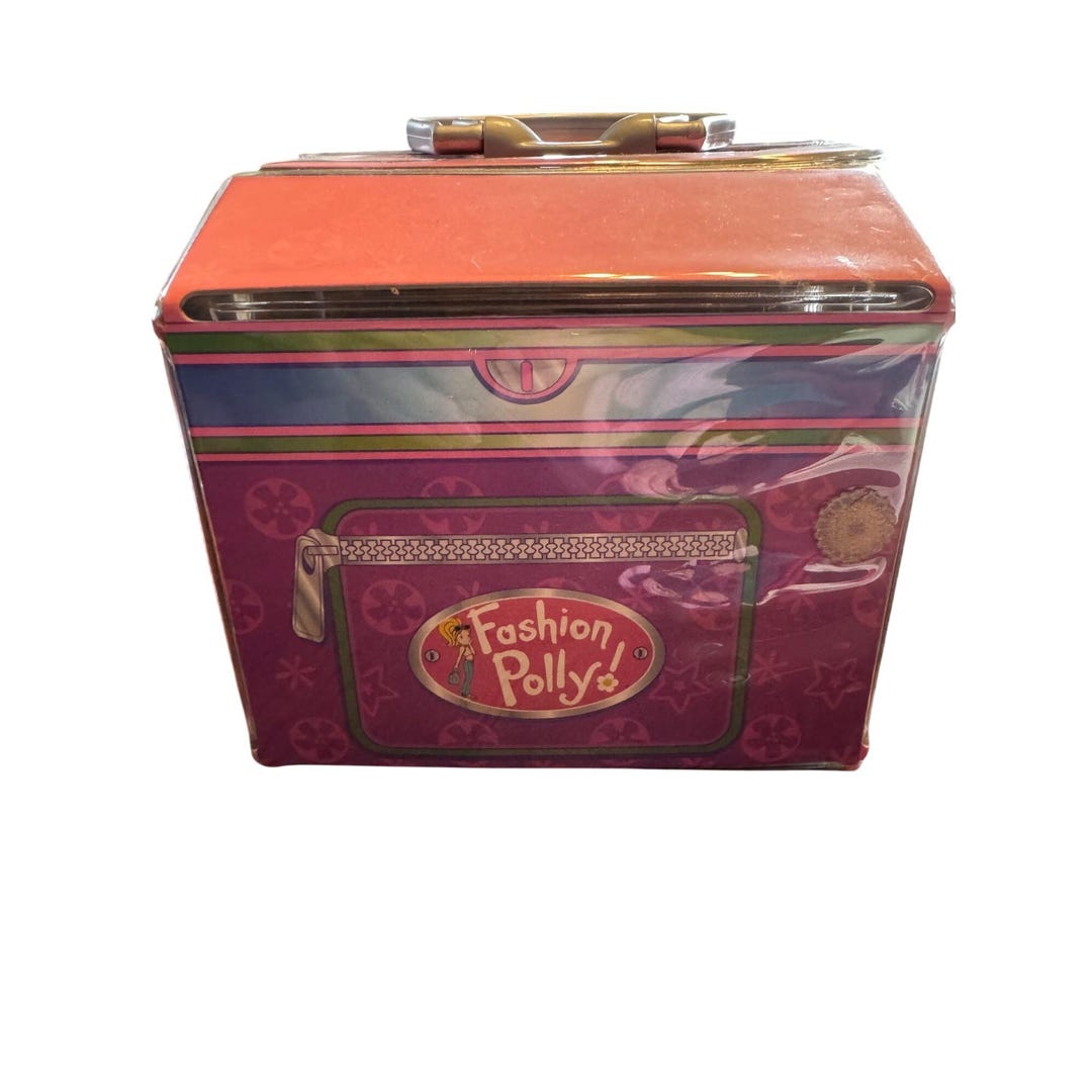 Fashion Polly Pocket Playset With Vanity and Accessories Hook and Loop ...