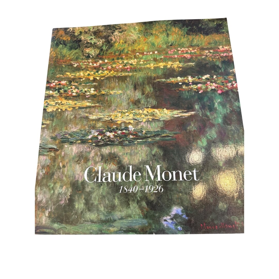 Claude Monet 1840-1926 Exhibition Softback Book by Charles F. Stuckey ...