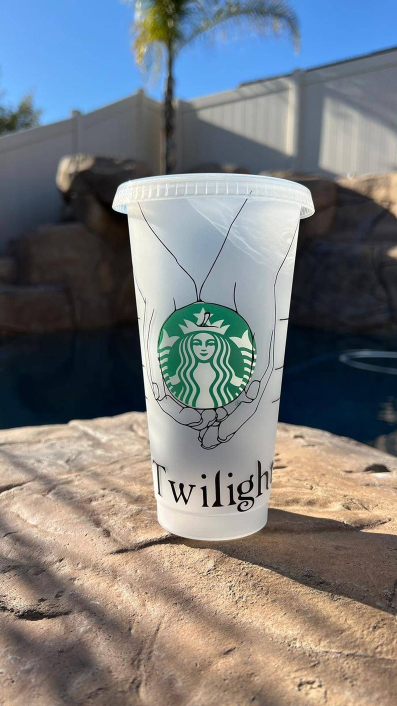 Twilight Starbucks Cup Edward Bella Add Name Gift Starbucks Cup ...