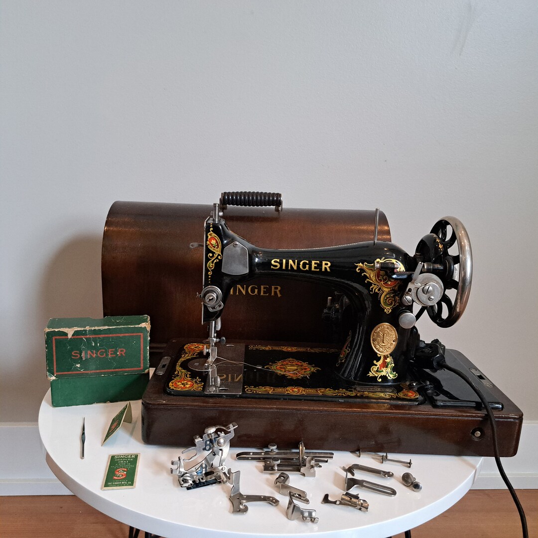 Vintage 1923 Singer 128 Sewing Machine La Vencedora - Etsy